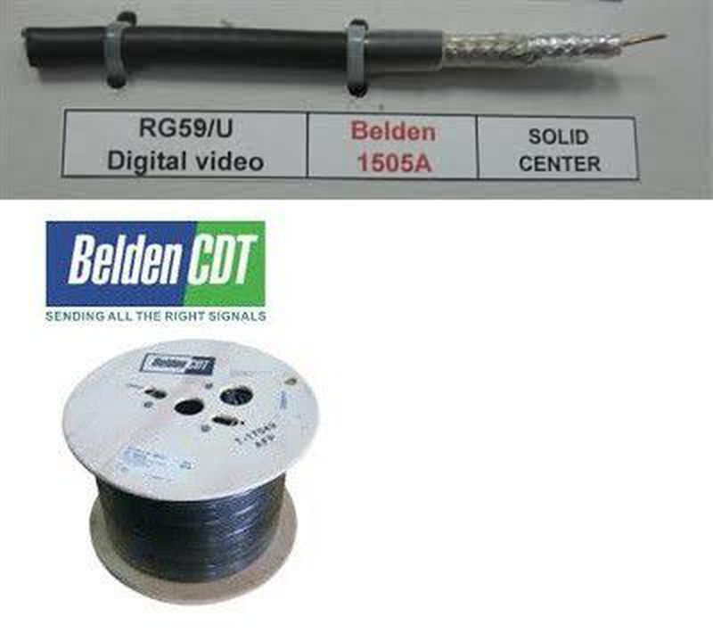 Kabel Coaxial Digital RG59/20 HD & SDI Belden