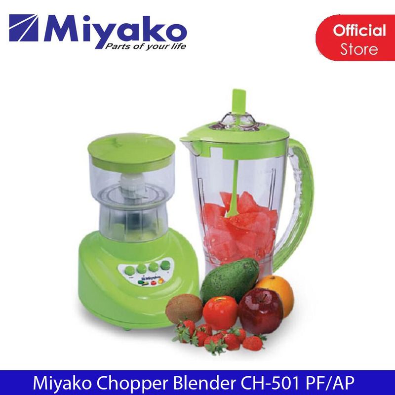 CHOOPER BLENDER MIYAKO CH-501 PF AP 2 IN 1 (PLASTIK / 1,5 LITER)