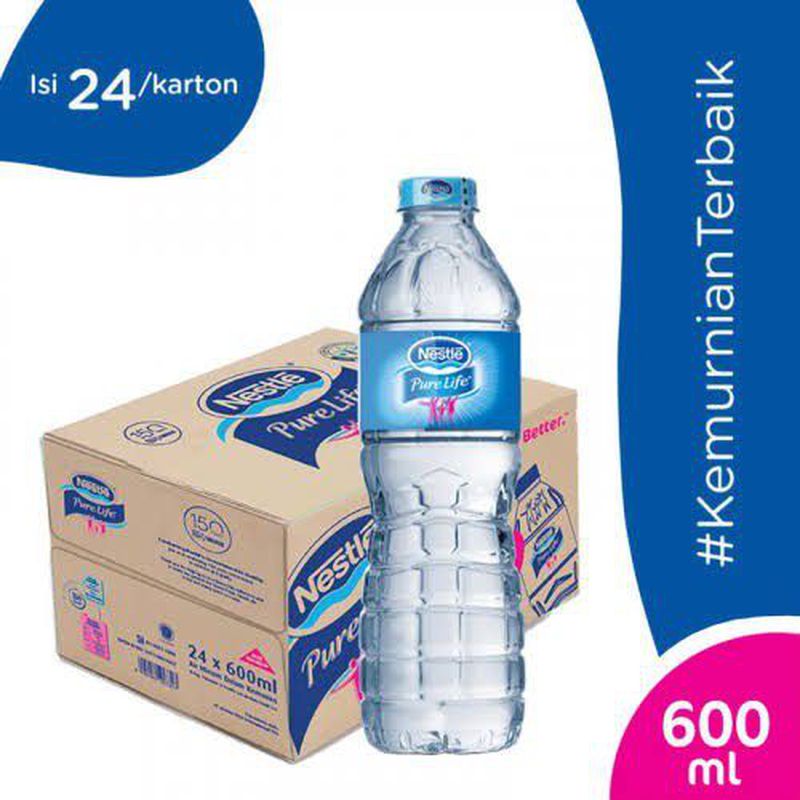 Air Mineral Nestle Botol 600ml