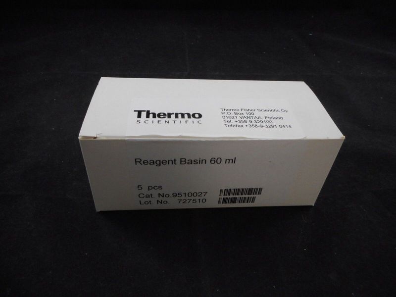 Reagen Basin, 60 ml 5/Pack F19510027
