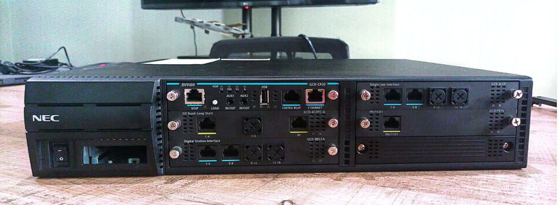 PABX NEC SV-9100 With NEC PHILIPS