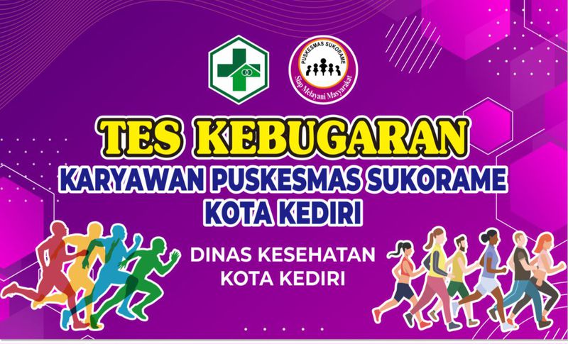 (Pre Order) Banner Tes Kebugaran 250x150 cm