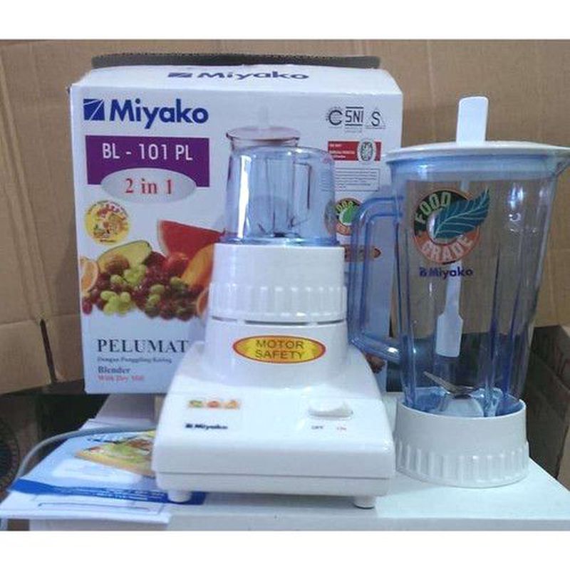 BLENDER MIYAKO 2 IN 1 BL101 PL / BL 101 PL / BL-101 PL (PLASTIK/ 1 ...