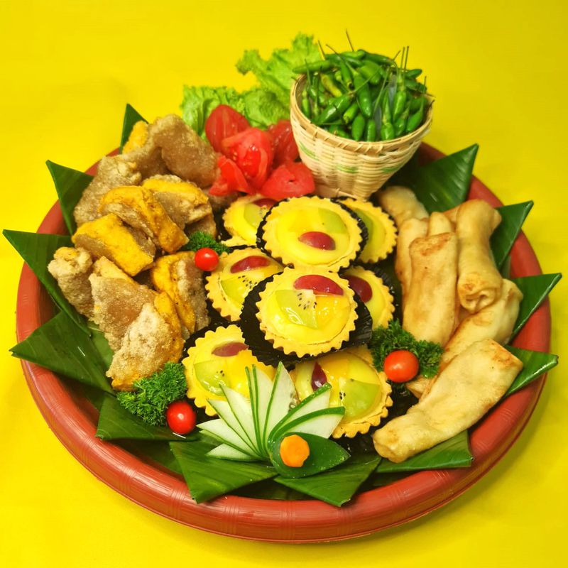 Snack tampah (macam-macam snack pasar)