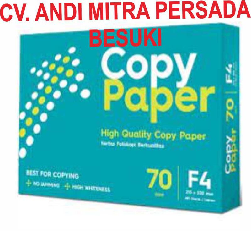 Kertas Copy Paper F4 70 Gr / Rim.