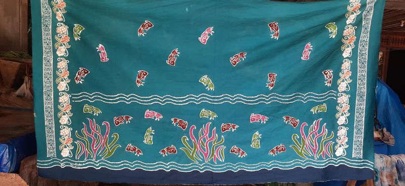 batik tabalong motif langsa