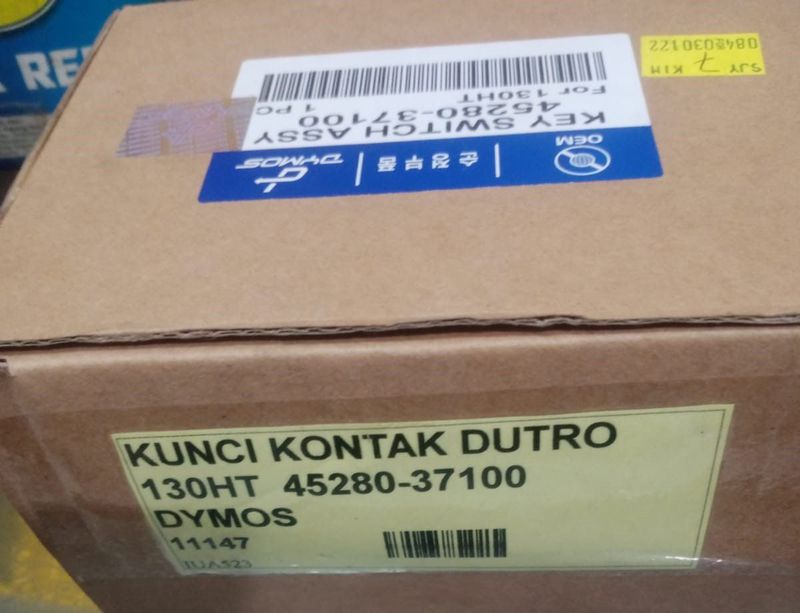 Kunci kontak dutro 130ht dymos