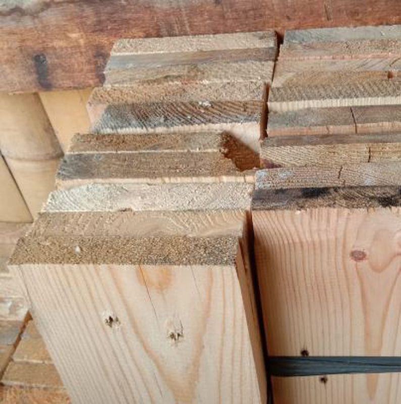 Kayu Jati Belanda uk 4x8 panjang 1m