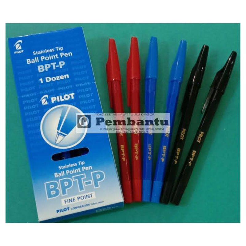 BOLPOIN PILOT BPTP HITAM