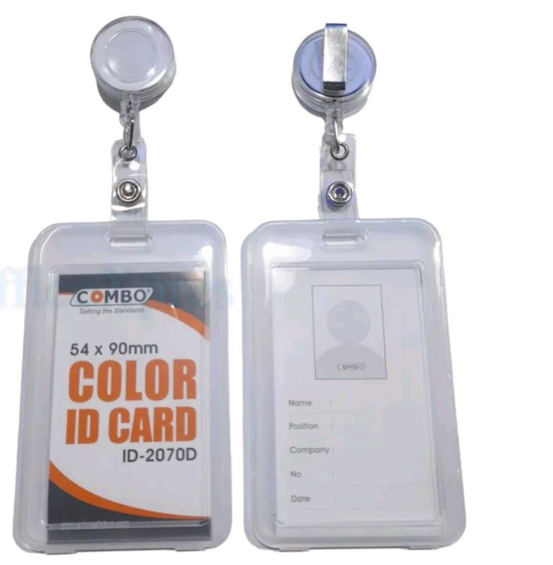 Yoyo plus ID card transparan