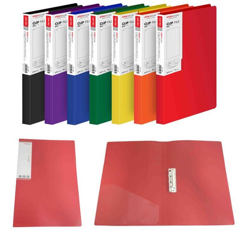 Clip File Plastik Folio