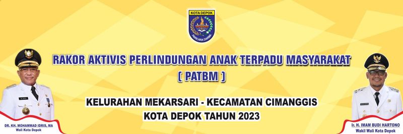 Spanduk Rakor Aktivis PATBM