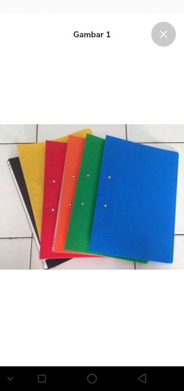 Map Plastik Seagull jepit