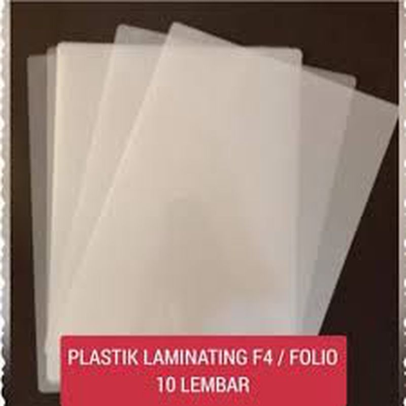 Plastik Laminating ukuran Folio
