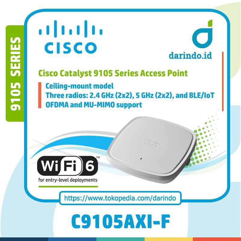 Cisco Catalyst 9105 Series Access Point