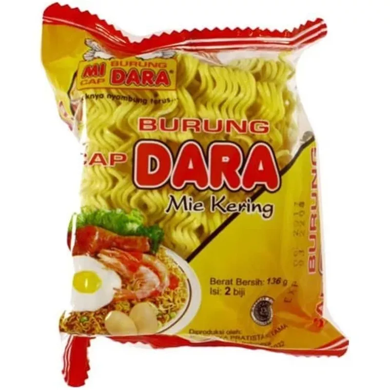 Mie Kering Cap Burung Dara