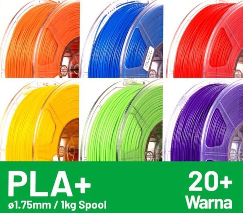 eSUN PLA+ / PLA Plus Pro / ⌀1.75mm / 1kg Spool / 3D Print Filament - Blue