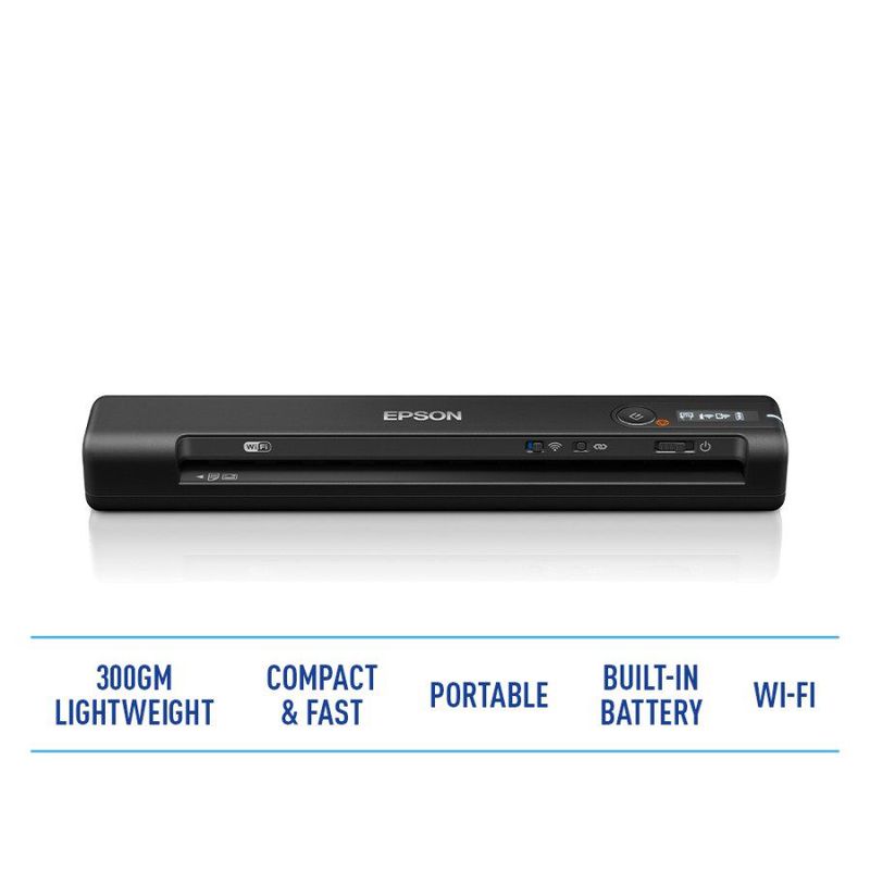 Epson ES-60W Wi-Fi Portable Sheetfed Document Scanner