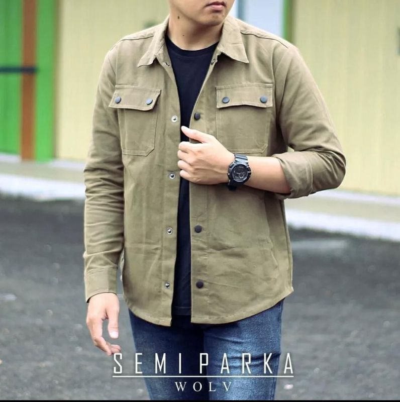 Jaket Semi Parka