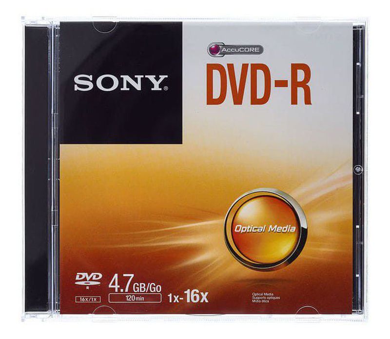 DVD R Single Pack