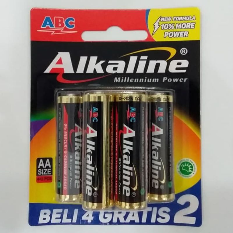 ABC Baterai Alkaline AA