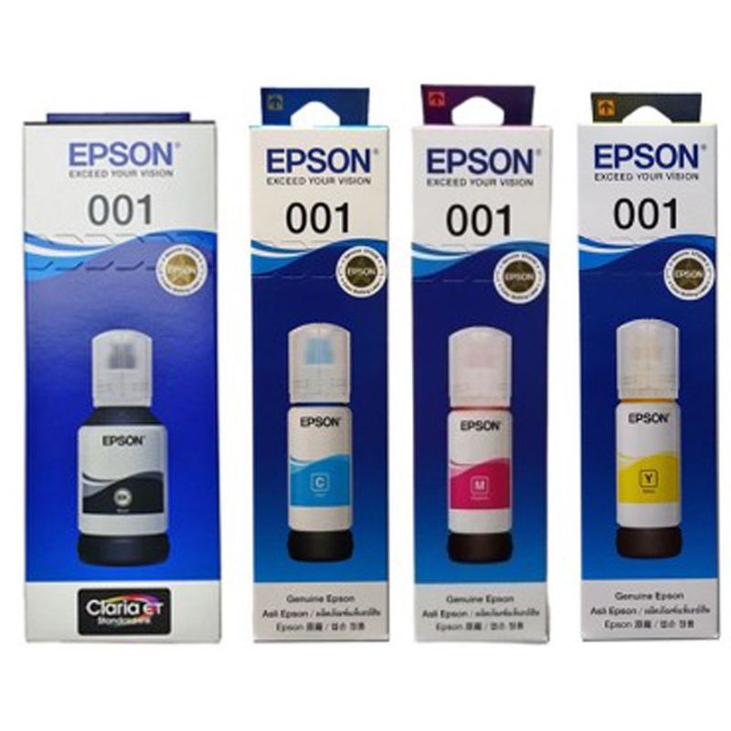 EPSON TINTA 001 SET (C,M,Y,K)