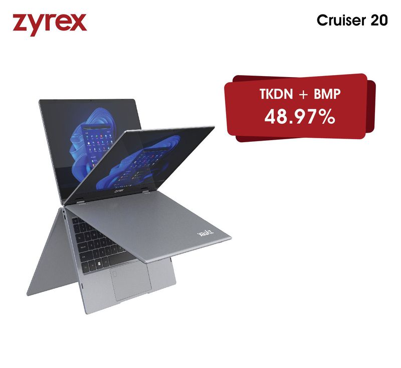 ZYREX NOTEBOOK CRUISER 20 C1317 16S5