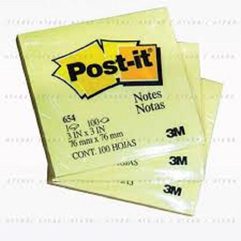 Post It 3M 654 (76x76)mm (5 Bh)