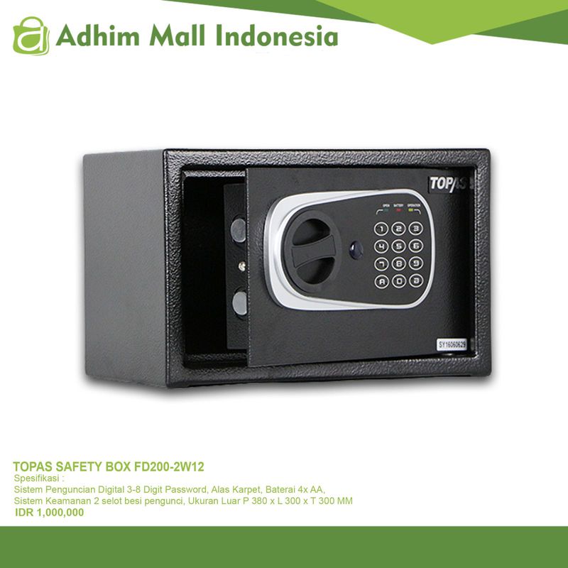 TOPAS SAFETY BOX FD200-2W12