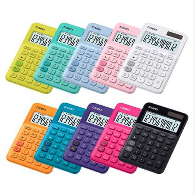 Casio Calculator Desk MS-20UC - Yellow