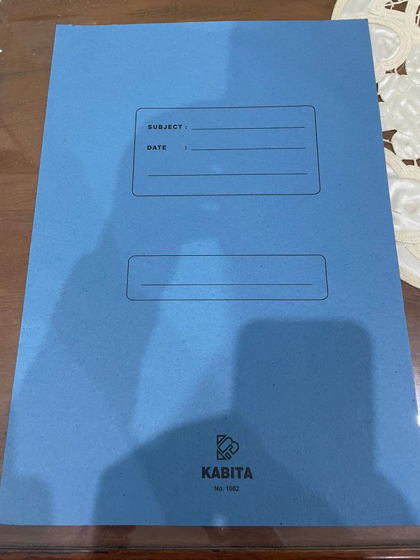 Stop Map/ Map Kertas