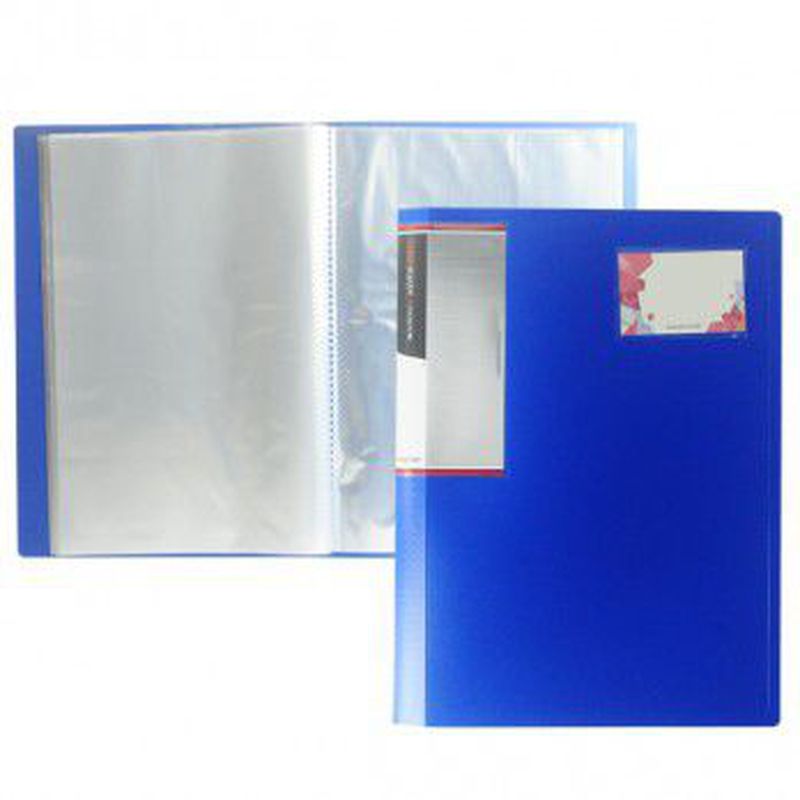 Clear Book Stationery 60 Pocket