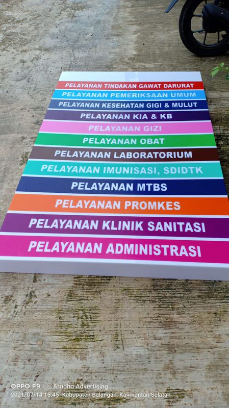 Neon Box Akrilik LED Kualitas Bagus