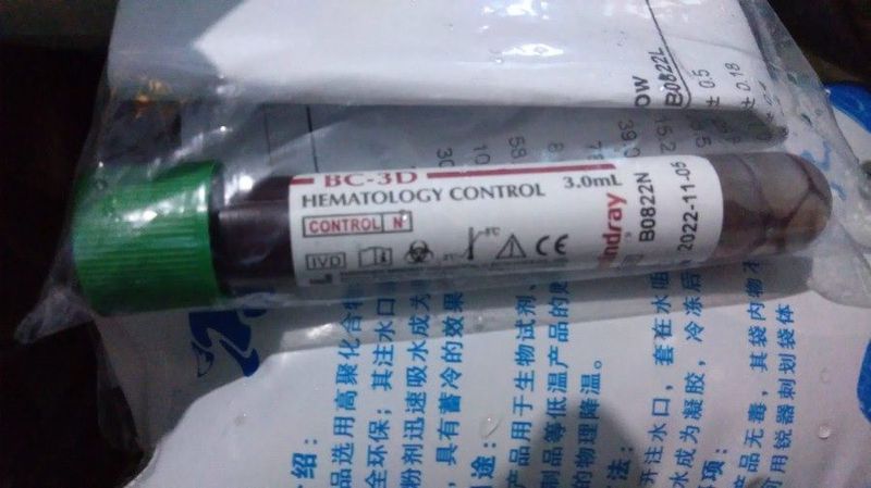 Control Hematology Anayzer (3 diff) Normal