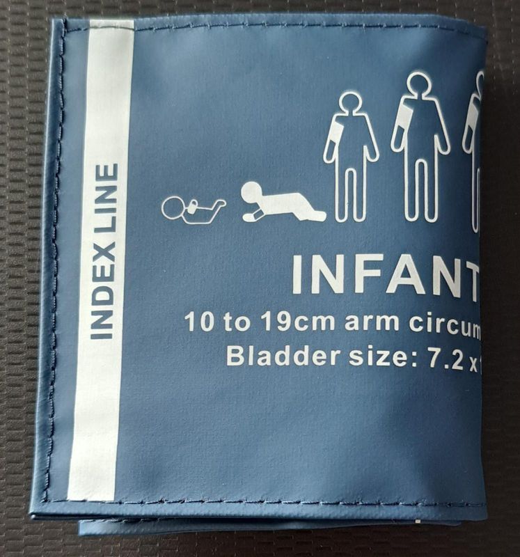 NIBP cuff infant reusable single tube with connector