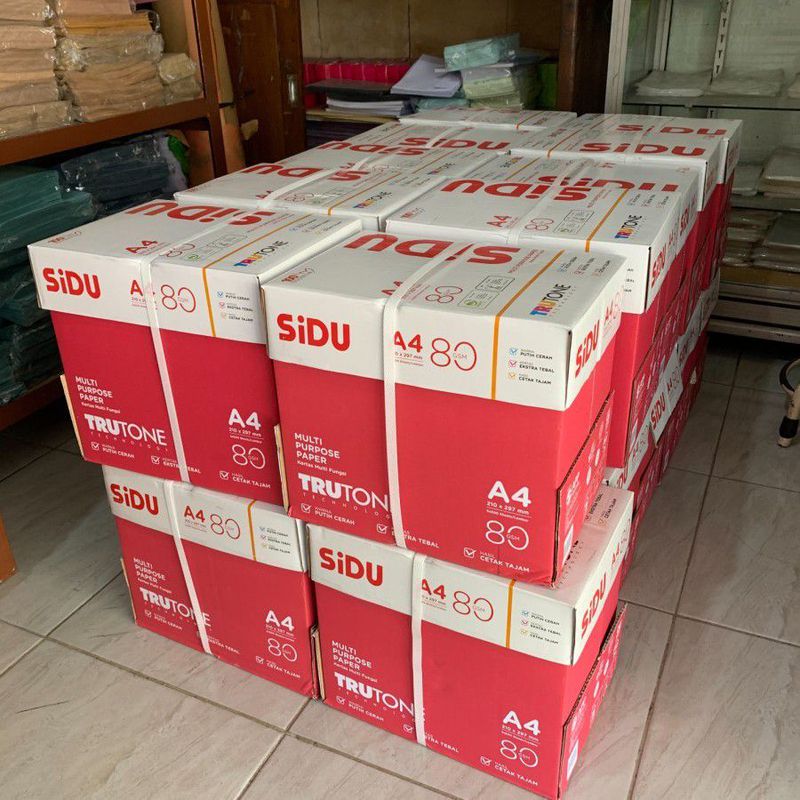 kertas HVS A4 80 gr SIDU