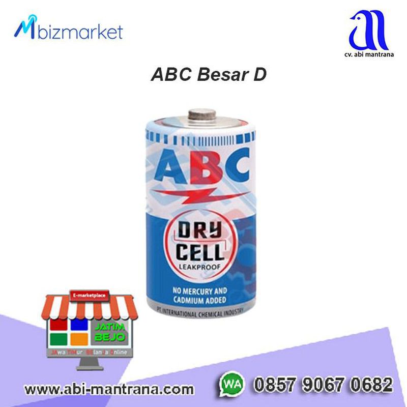 Baterai ABC Besar D
