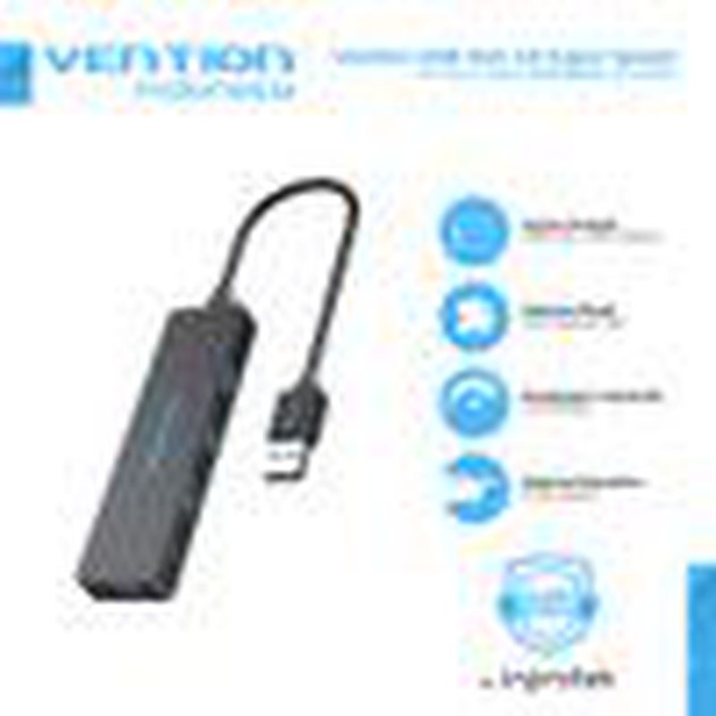 Vention High Speed USB 3.0 Hub for Windows Mac Linux - - CHK 0,15 M