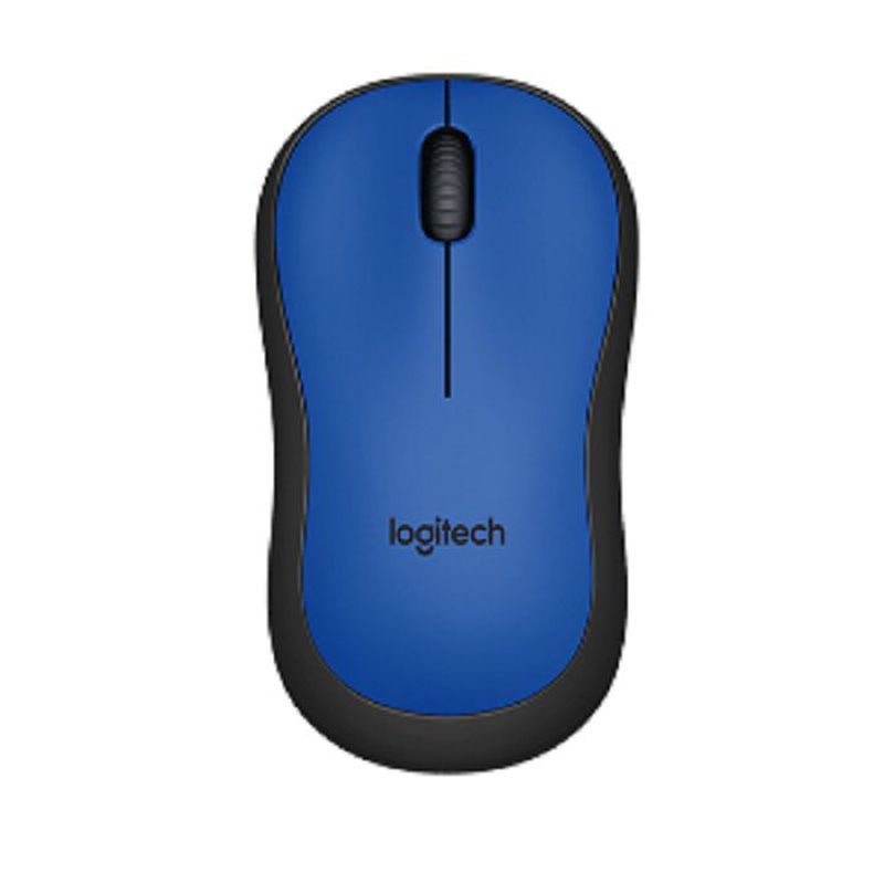 Logitech M 221 Silent Wireless Mouse - Biru