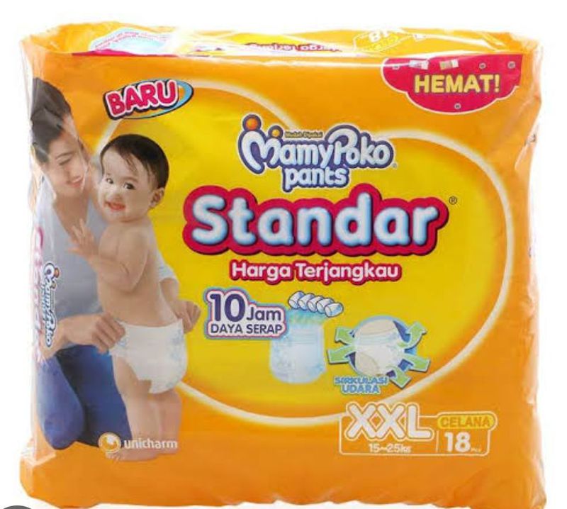 Pampers Ukuran XXL
