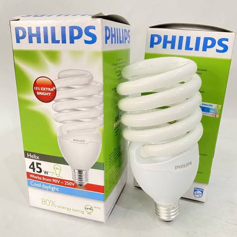 Lampu Philips Spiral 45 W