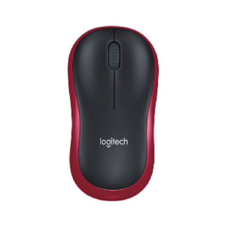Logitech M 185 Wireless Mouse - Merah