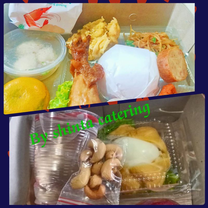 Nasi box Dan snack box