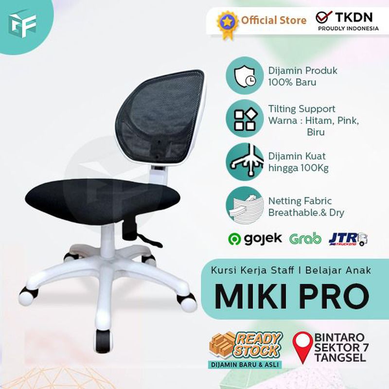 Kursi Kerja Staf / Kursi Kerja Promo Insperra Miki Pro