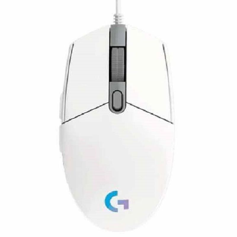 Logitech G 102 V2 Lightsync Gaming Mouse - White