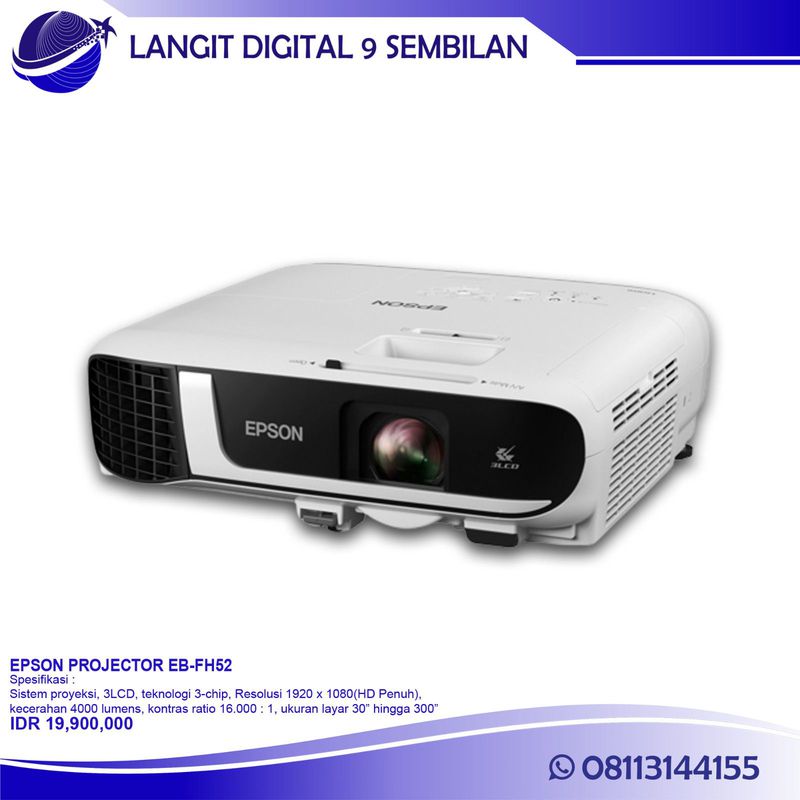 EPSON PROJECTOR EB-FH52