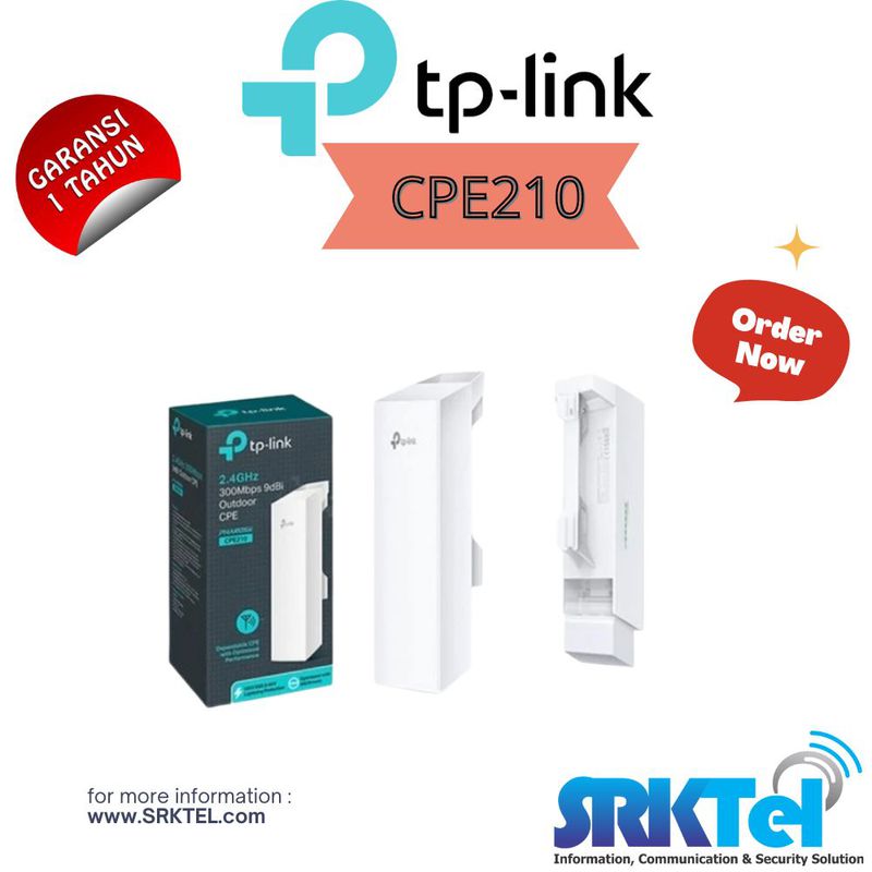 TP-LINK CPE210 OUTDOOR 300MBPS