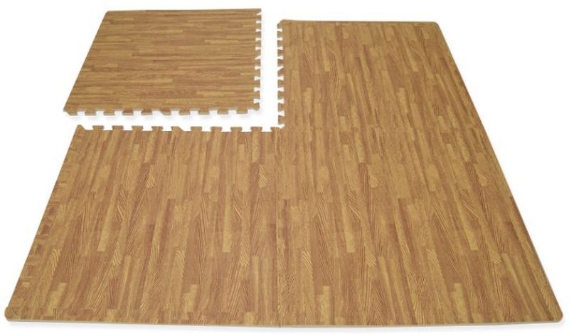 Wood Soft EVA Foam Play Mat Kids Puzzle / Eva Foam mat Wooden Design 190