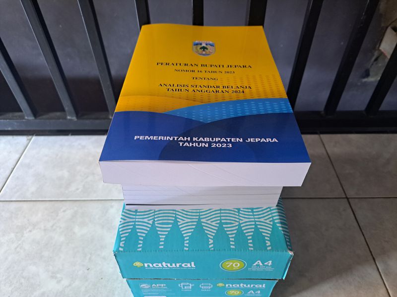 CETAK BUKU DAN JILID SOFT COVER