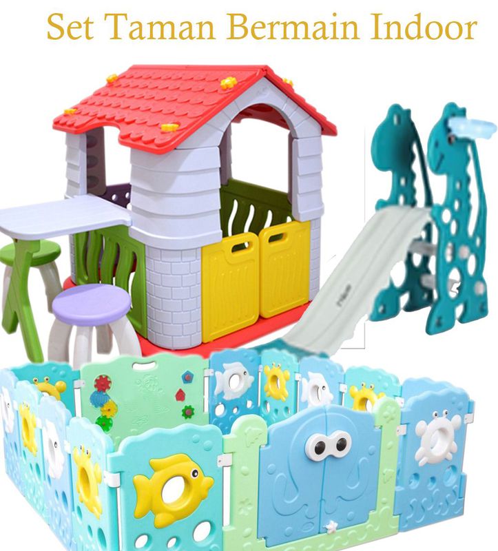 Set Taman Bermain Anak Indoor